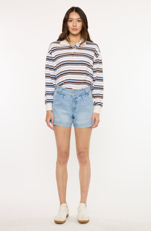 KANCAN High-Rise Denim Shorts